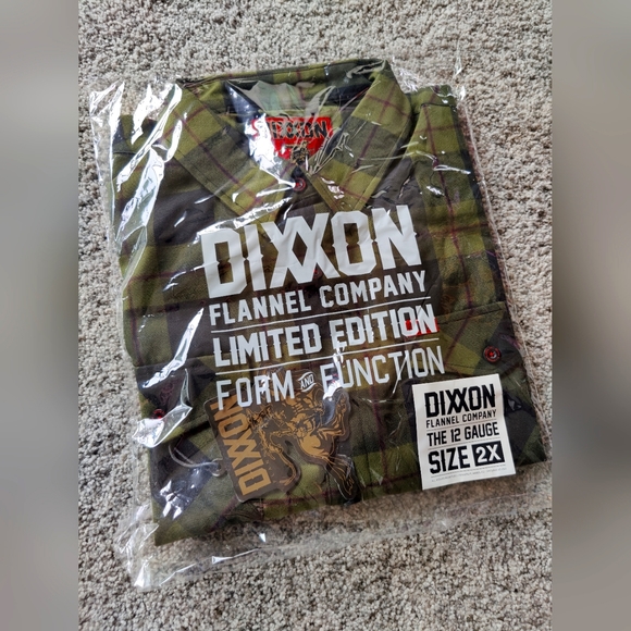 DIXXON | Shirts | Dixxon 2 Gauge Flannel Limited Edition | Poshmark